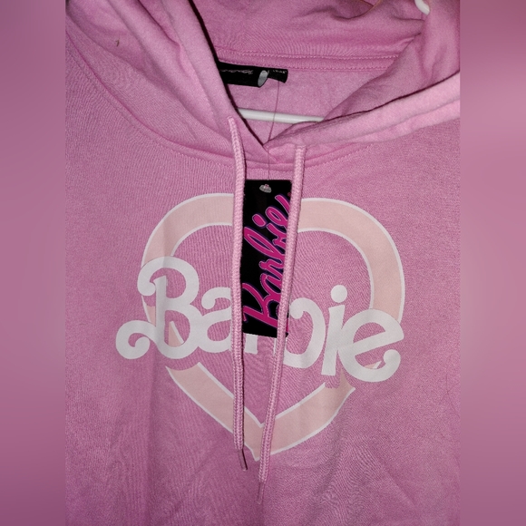 Barbie Jackets And Coats Plus Size Barbie Hooded Varsity Sweater Nwts Poshmark